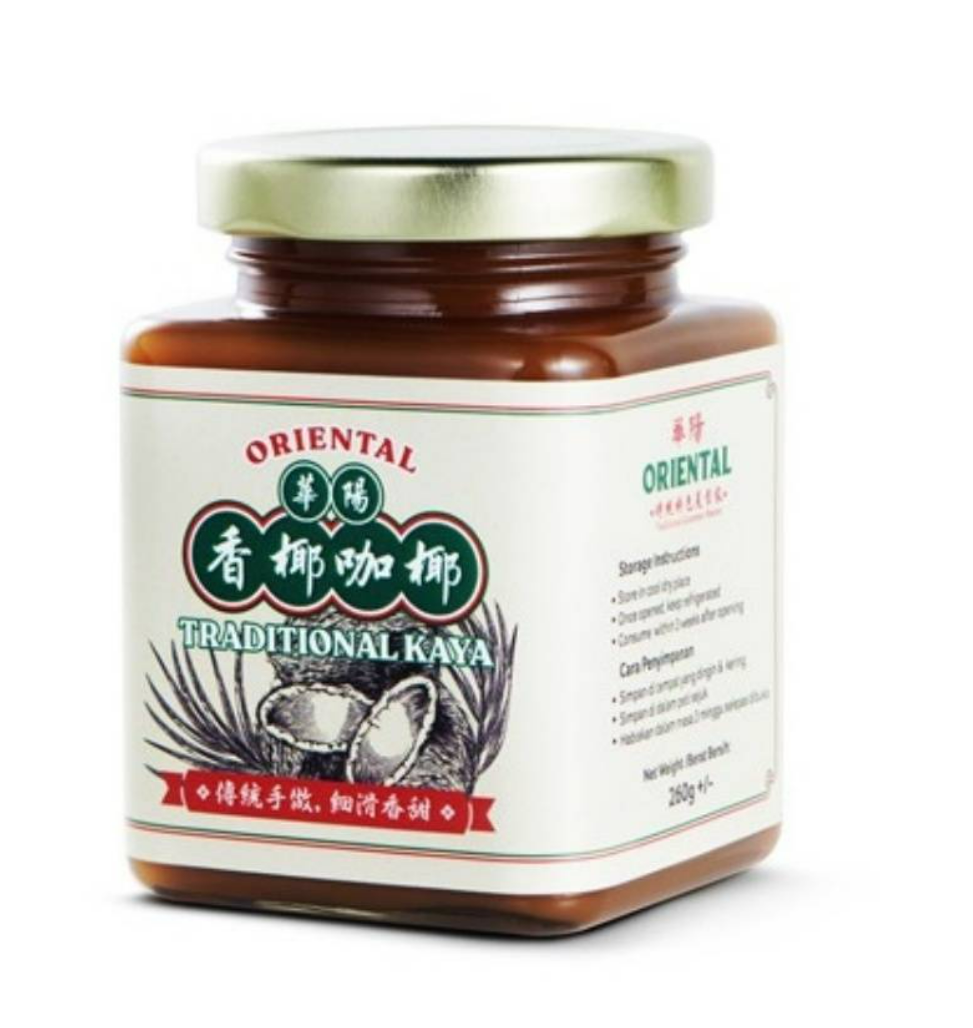 Oriental Traditional Kaya 270g 传统香椰咖椰 (Halal) | Boleh Shoplah